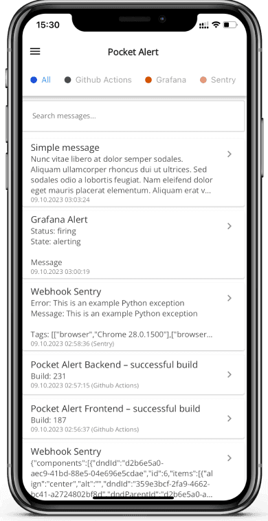 Pocket Alert – Push Notifications for Android and iOS (iPhone & iPad)